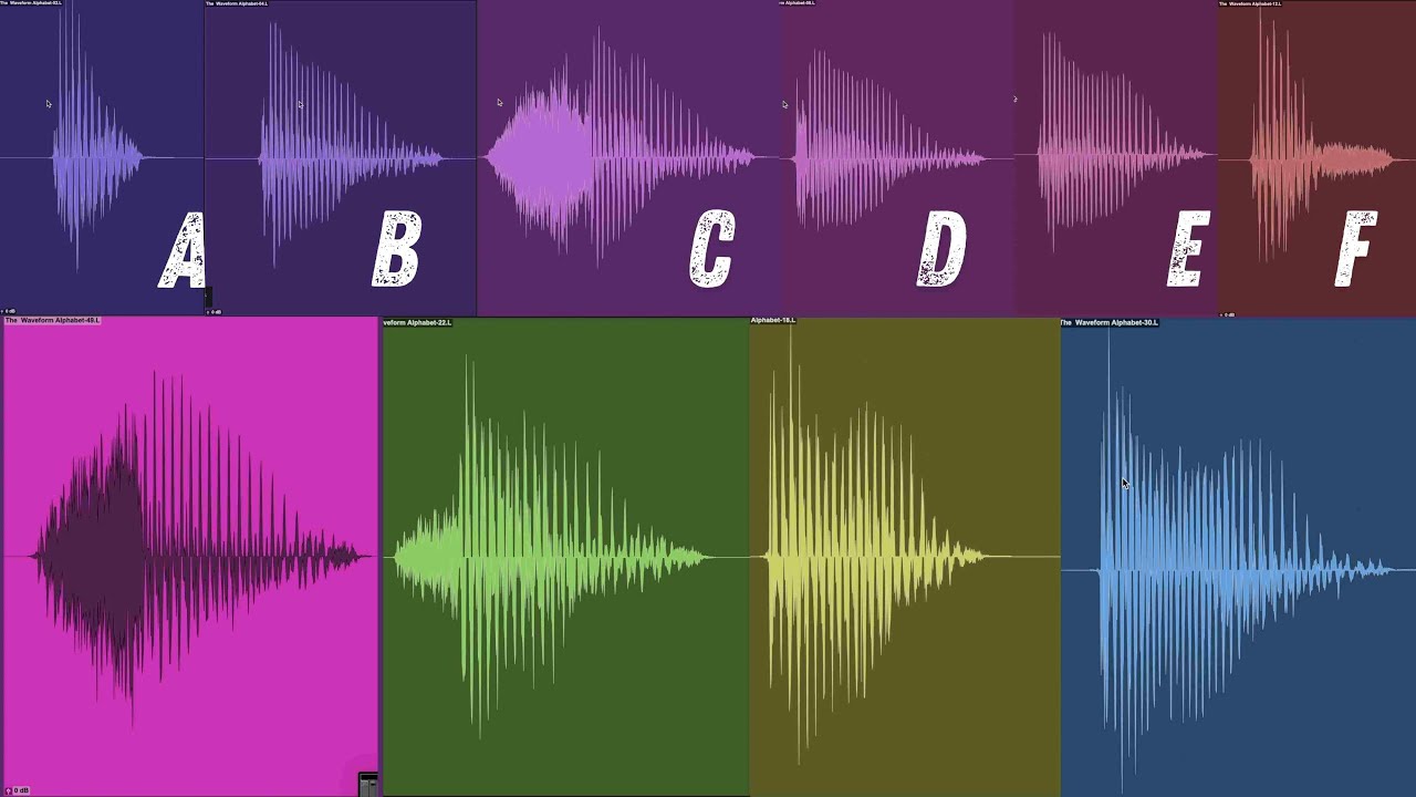 The Waveform Alphabet - YouTube