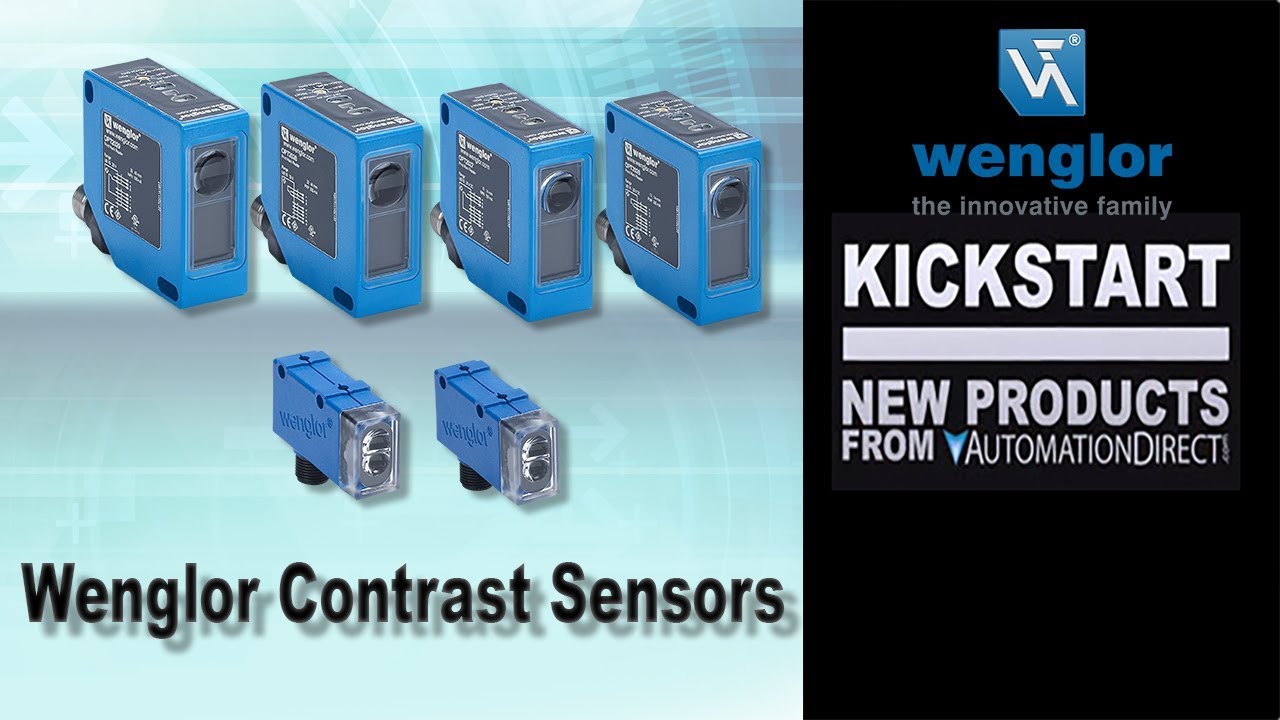 Wenglor Contrast Sensors at AutomationDirect - YouTube