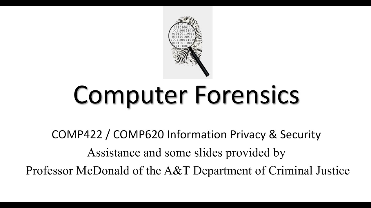 Computer Forensics - YouTube