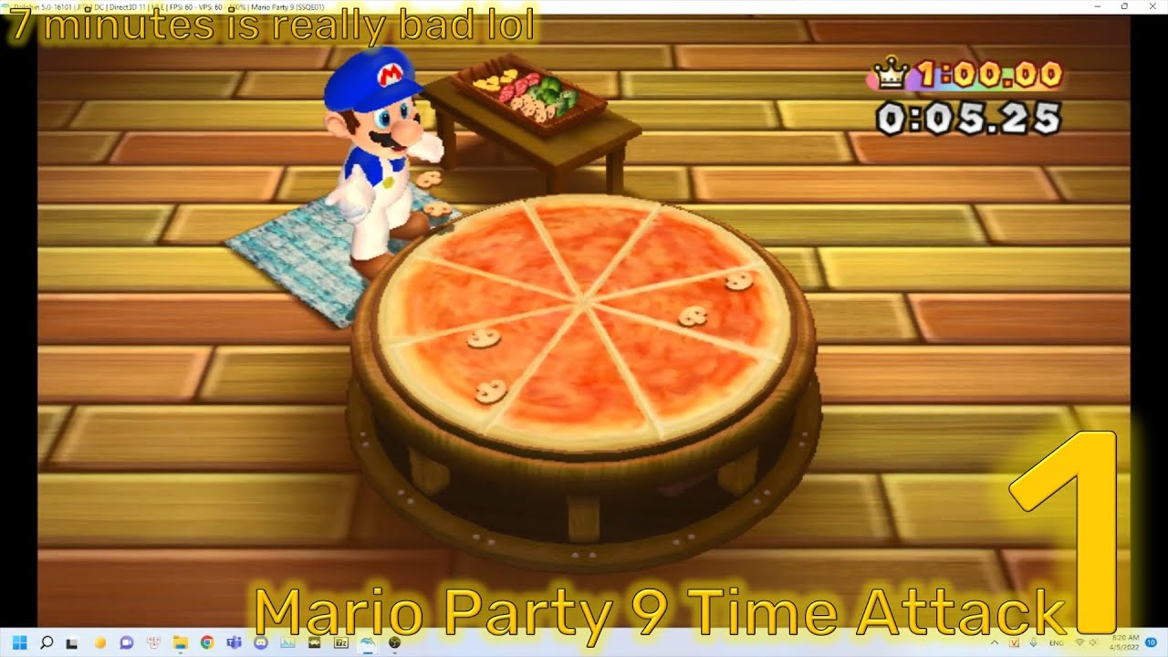Mario Party 9 #1 - Time Attack - Play as SMG4 - YouTube