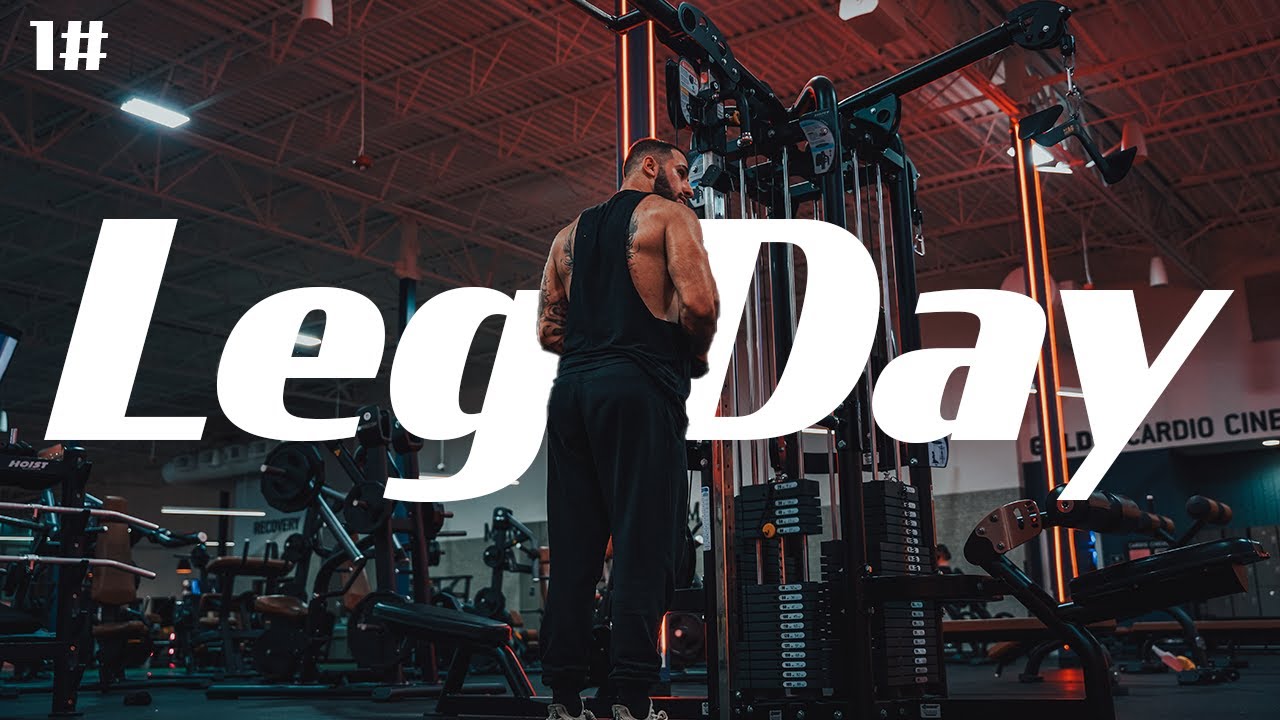 Bodybuilder does ATHLETIC LEG DAY! - YouTube