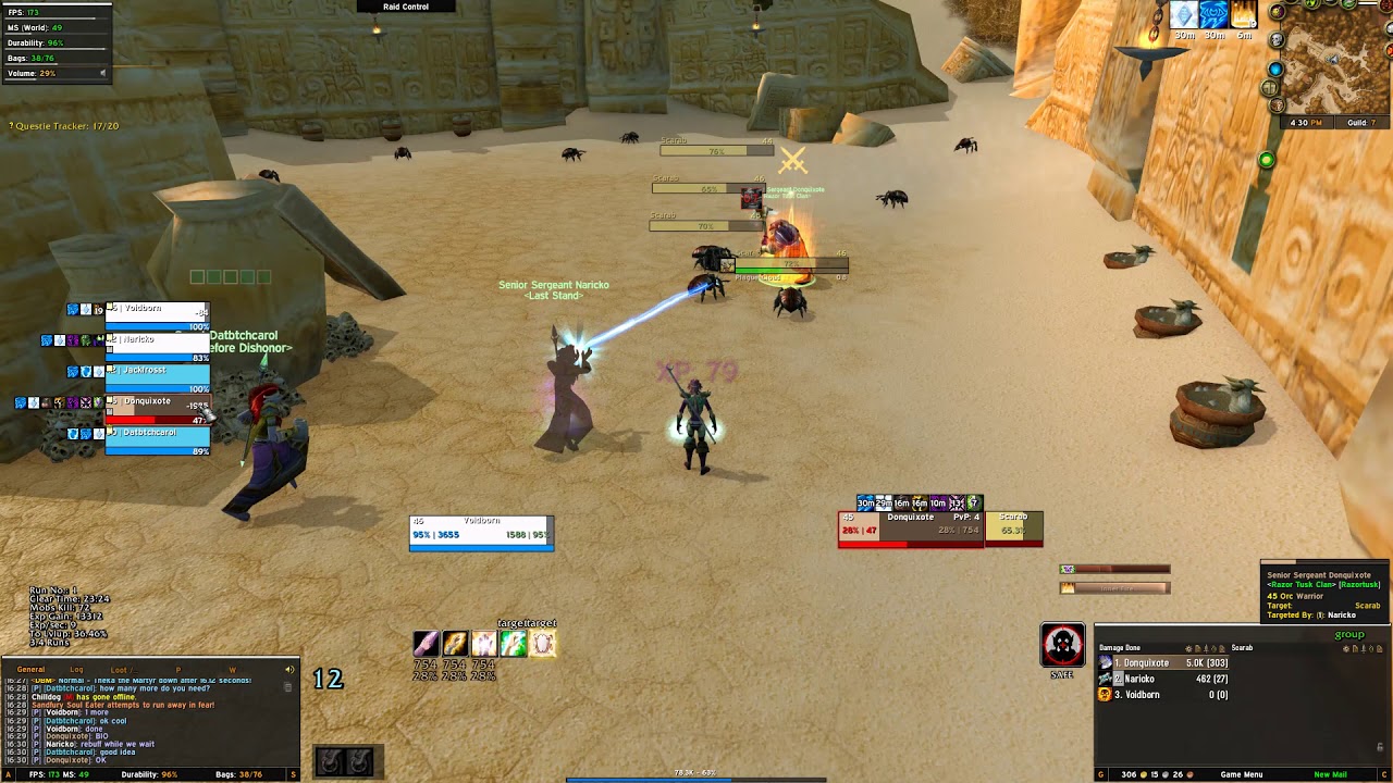 Classic WoW - Spell Batching Fade almost gone wrong - YouTube