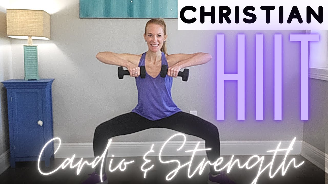 30 Min Fat Burn Christian HIIT Workout | Cardio & Strength Interval ...
