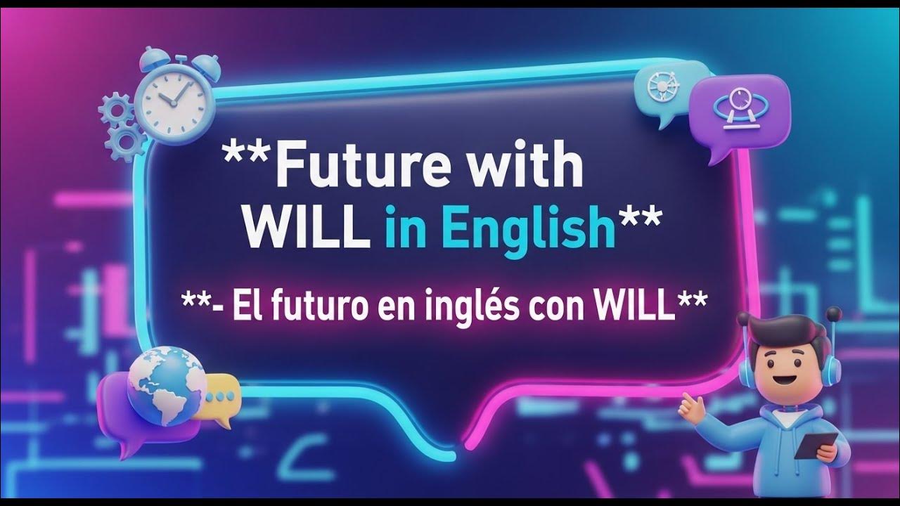 Future with WILL in english - talking about future- el futuro en inglés ...