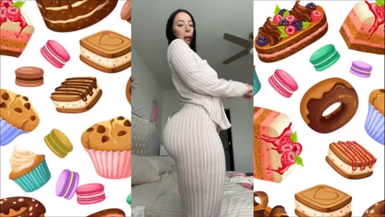 New TikTok Big Bank Challenge 🍑🍓Transparent dress challenge🍒😋 - YouTube