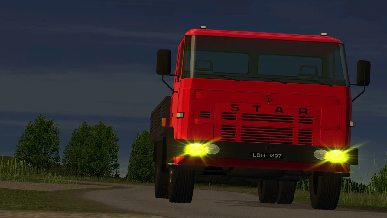 FSC Star 200 S359 '91 drive (Links) - Racer: free game - YouTube