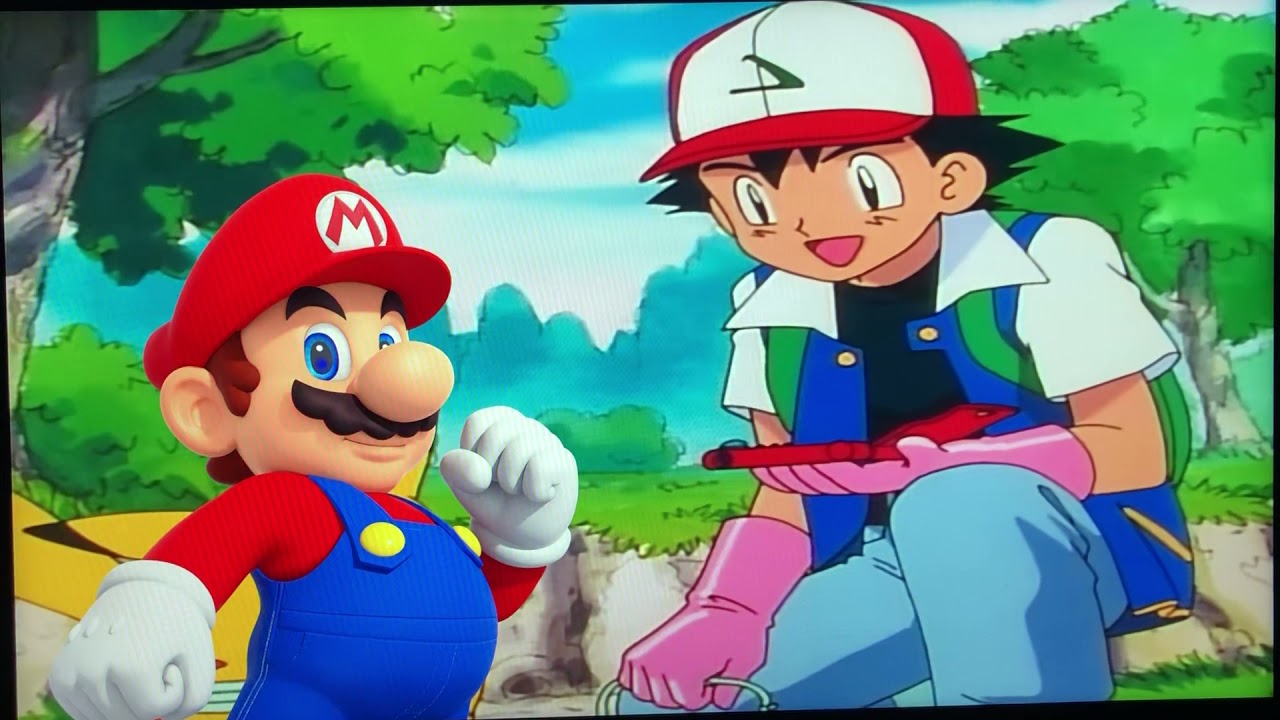 Ashnocchio (Part 6): Mario Meets Ash Ketchum/Give A Little Whistle ...