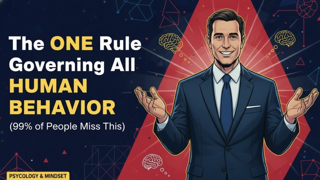 The ONE Rule Governing All HUMAN BEHAVIOR (99% of People Miss This ...