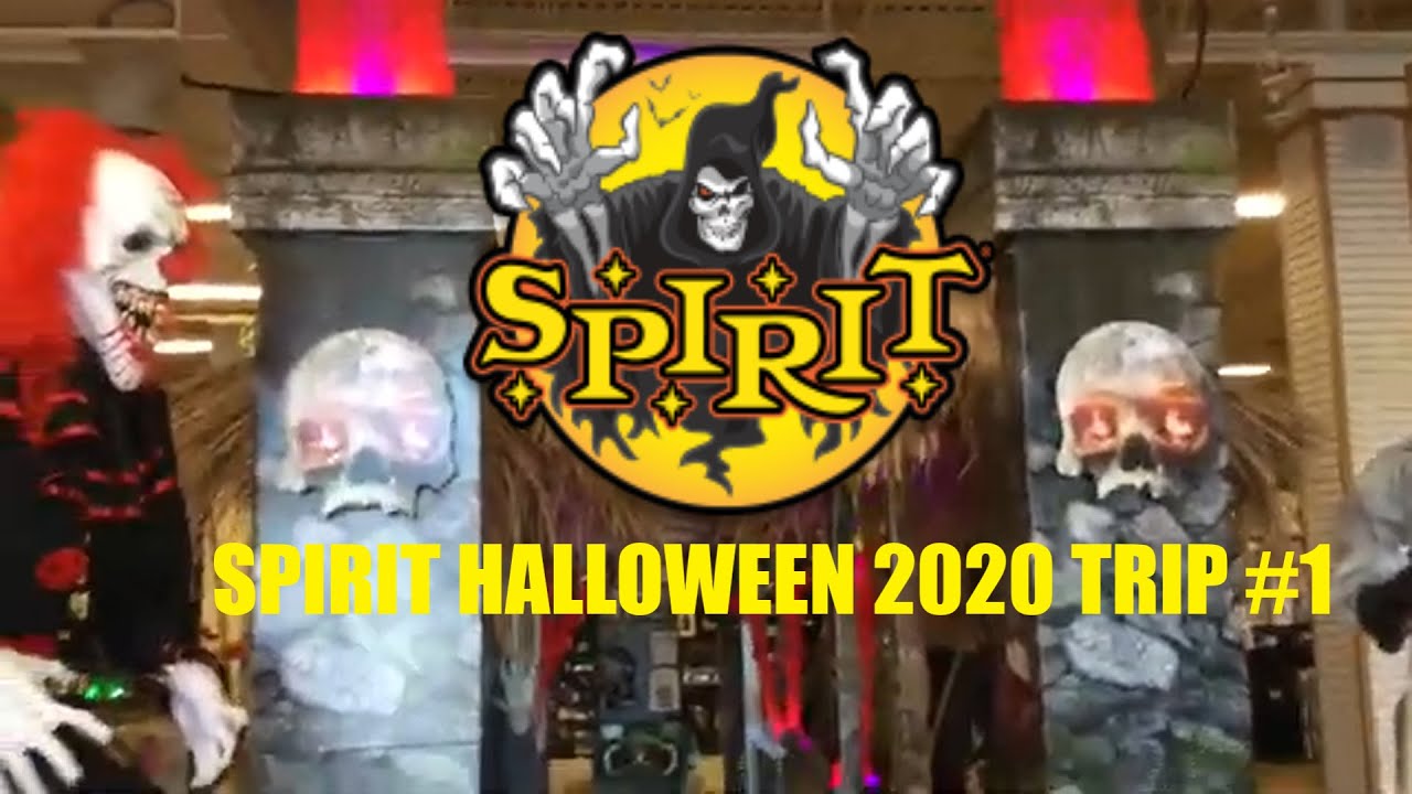 Spirit Halloween 2020 Store Trip #1 - YouTube