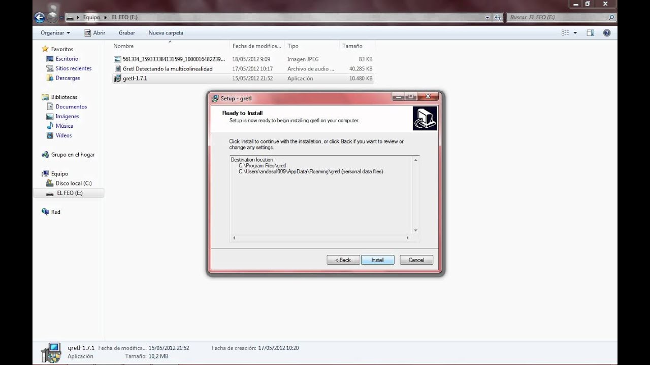 CÓMO INSTALAR GRETL - YouTube