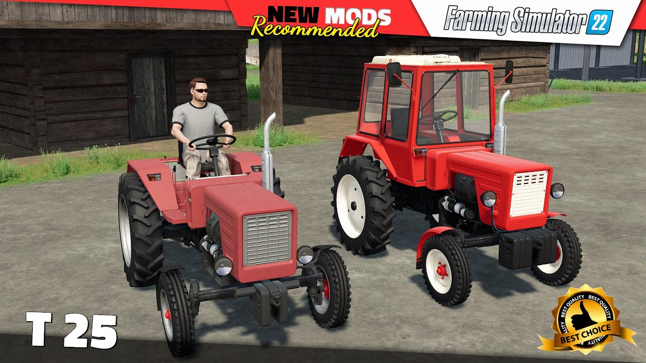 FS22 | T25 orchard tractor - Farming Simulator 22 New Mods Review (2K ...