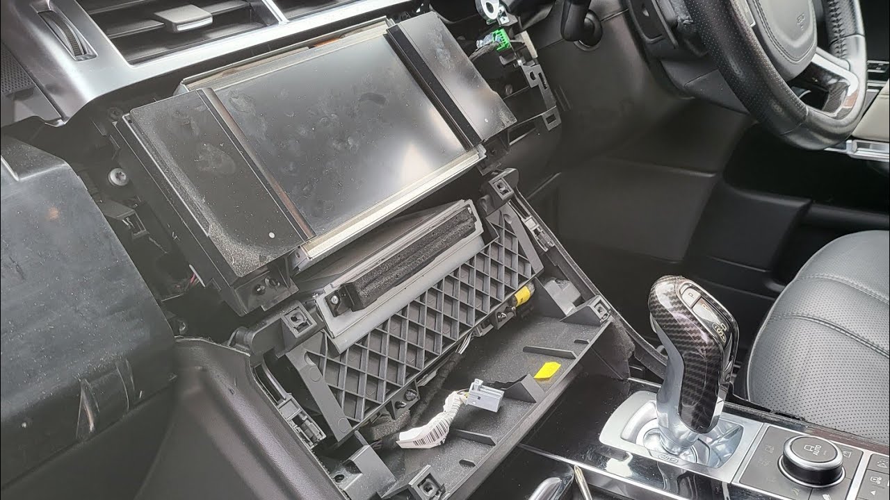 Touchscreen Climate Control for Range Rover Sport (installation) Part 1 - YouTube
