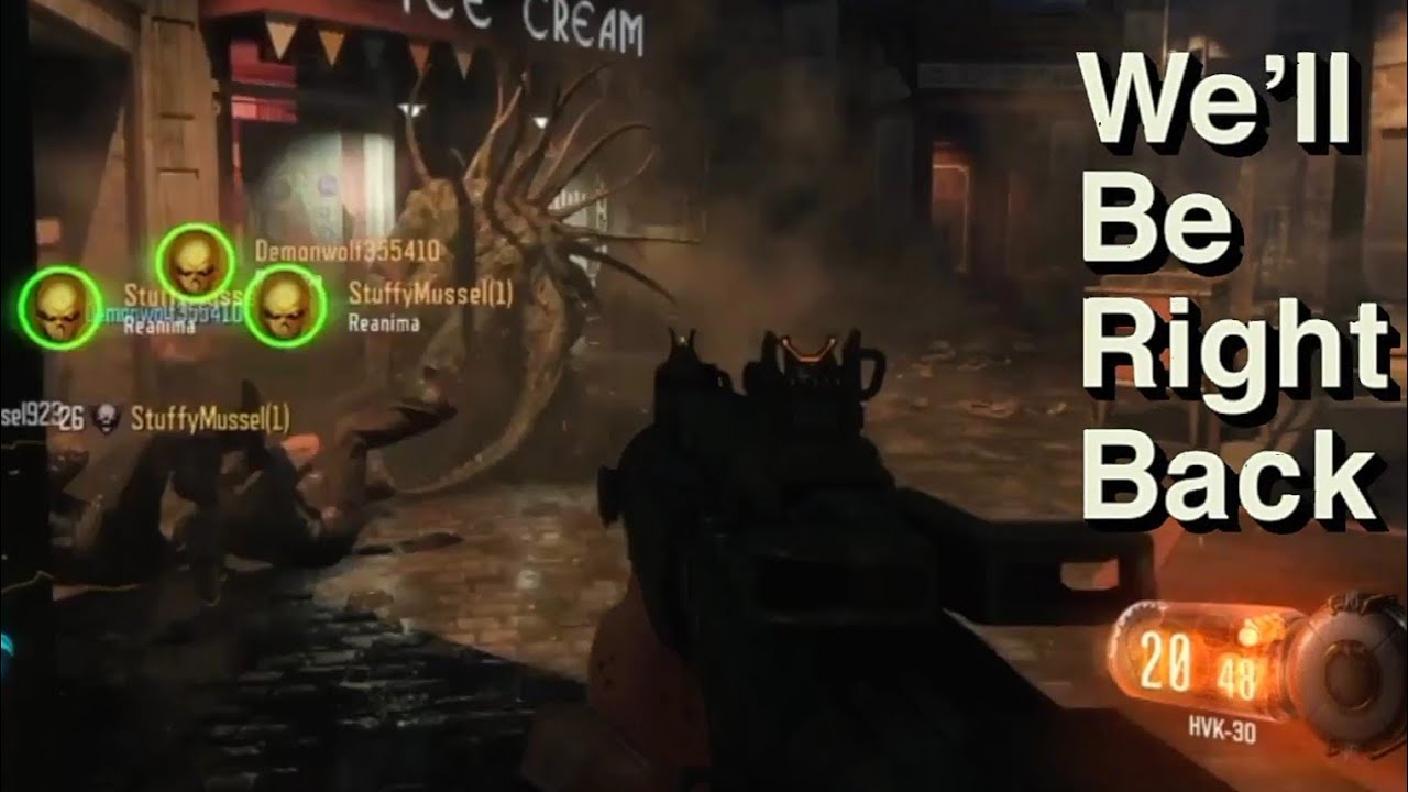 We'll Be Right Back | COD ZOMBIES - YouTube