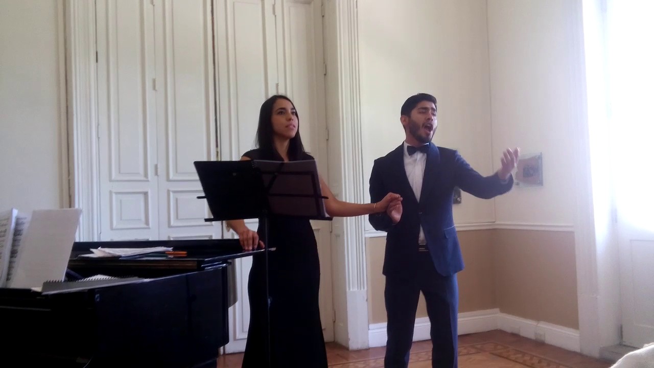 María Salazar & Jairo Calderón - Parigi, o cara - Traviata - YouTube