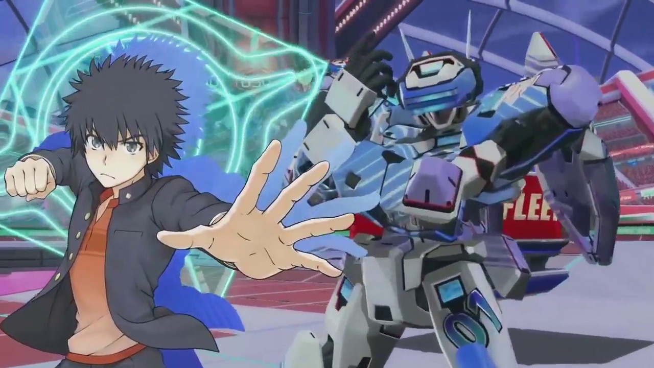 Toaru Majutsu no Virtual-On: Kamijou Touma Trailer HD - YouTube