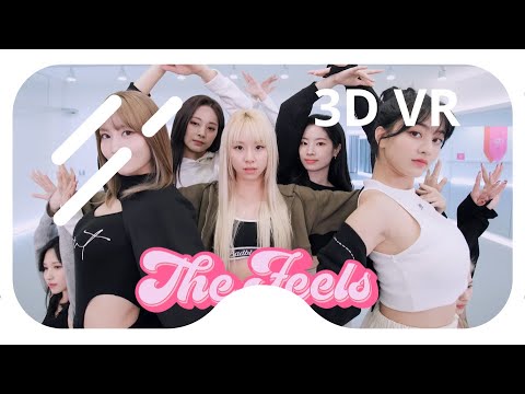 [3D VR] TWICE "The Feels" Choreography Video (Moving Ver.) (Simulated 3D VR) - YouTube