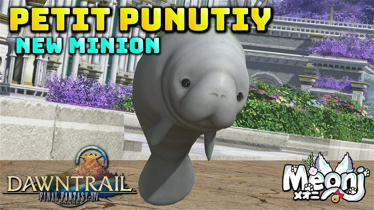 FFXIV: Petit Punutiy Minion - (Spoilers For A Dungeon Name) - YouTube