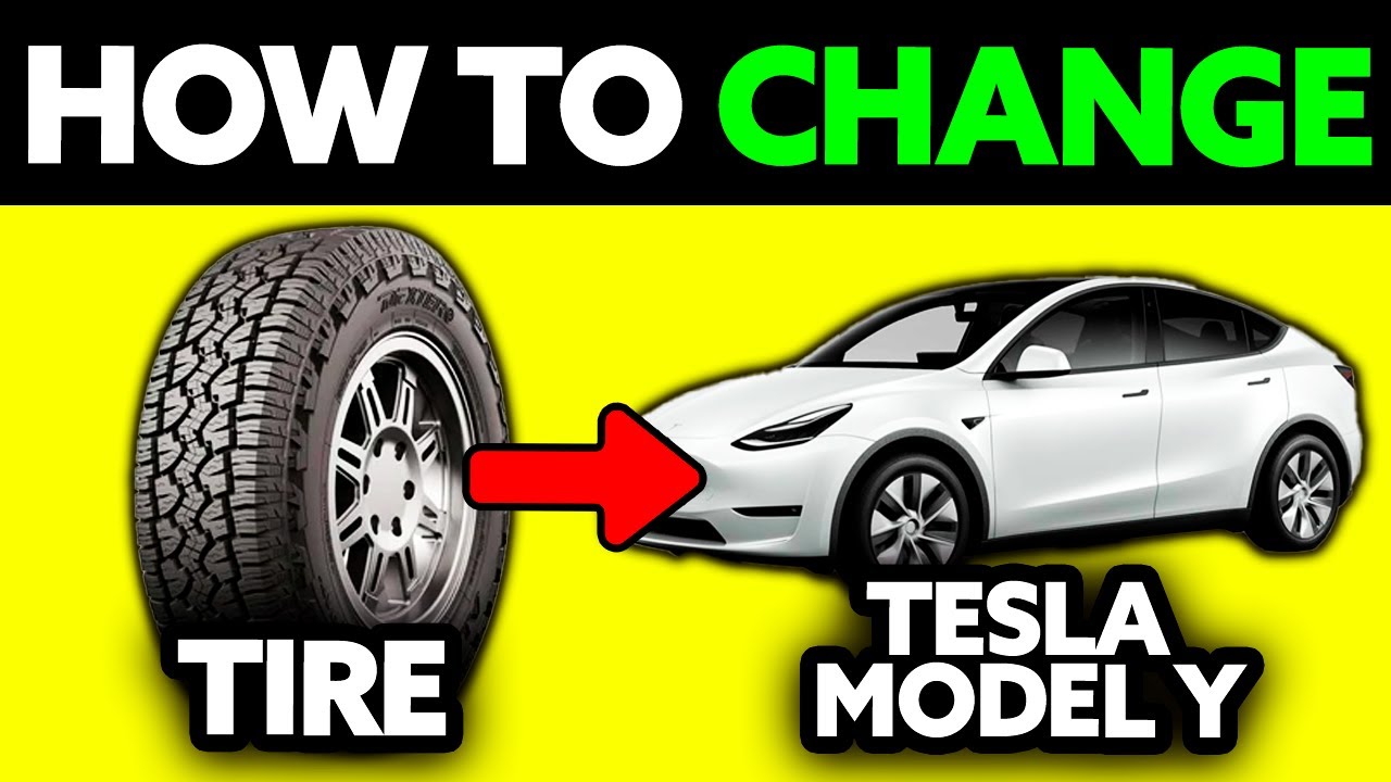 How To Change Tire on Tesla Model Y (2025) - Step by Step - YouTube