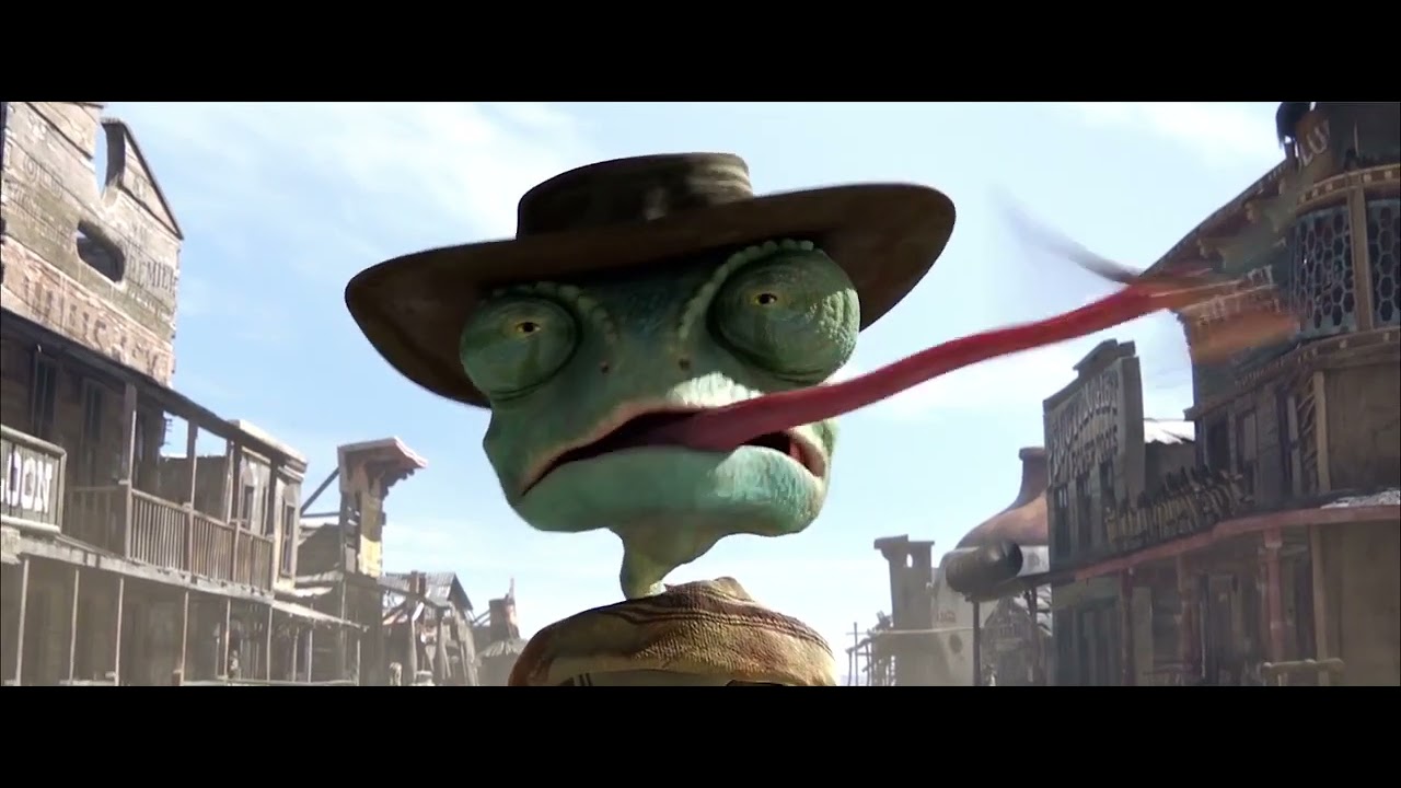 'Rango' Final Battel with RattleSnake Jake - 2011 - YouTube