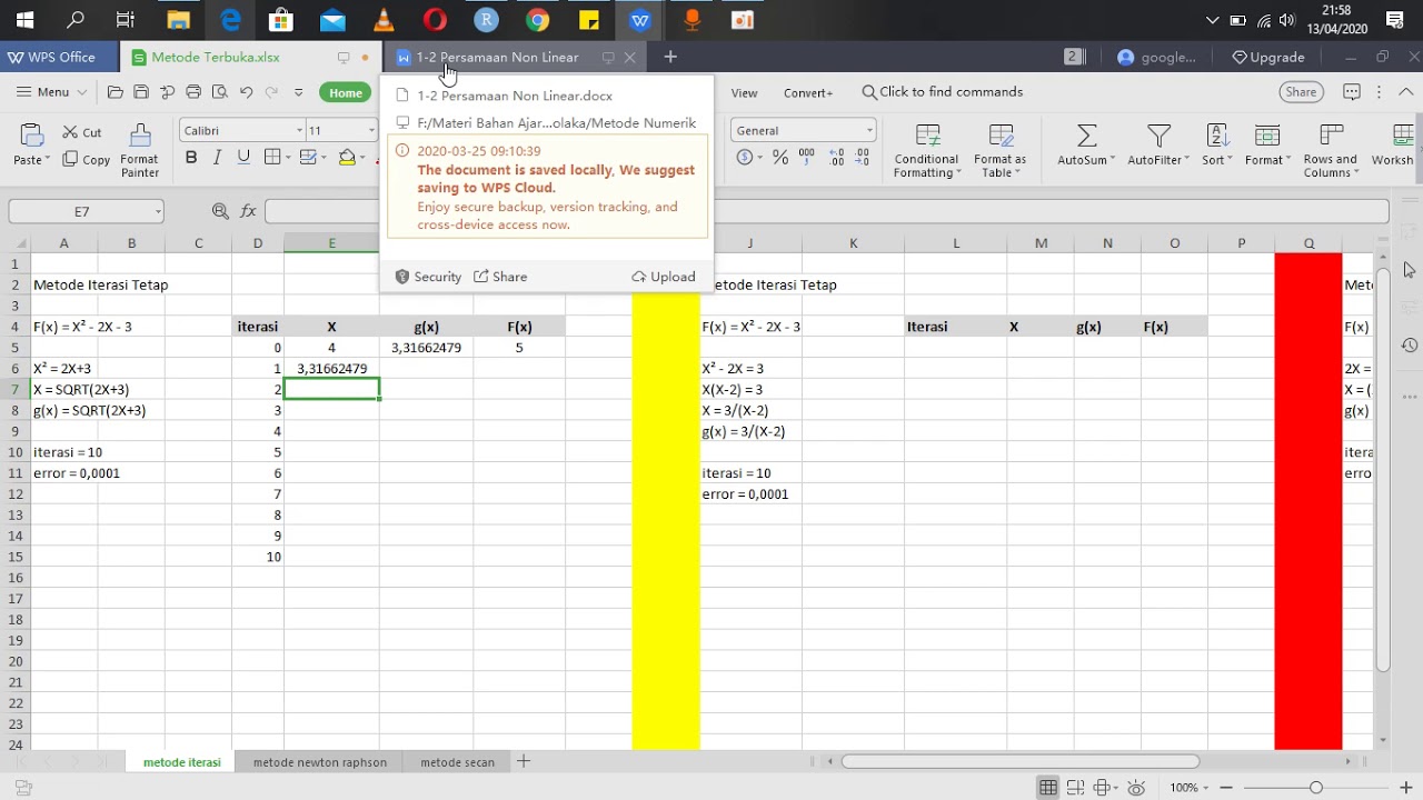 4 - Metode Iterasi Sederhana - YouTube