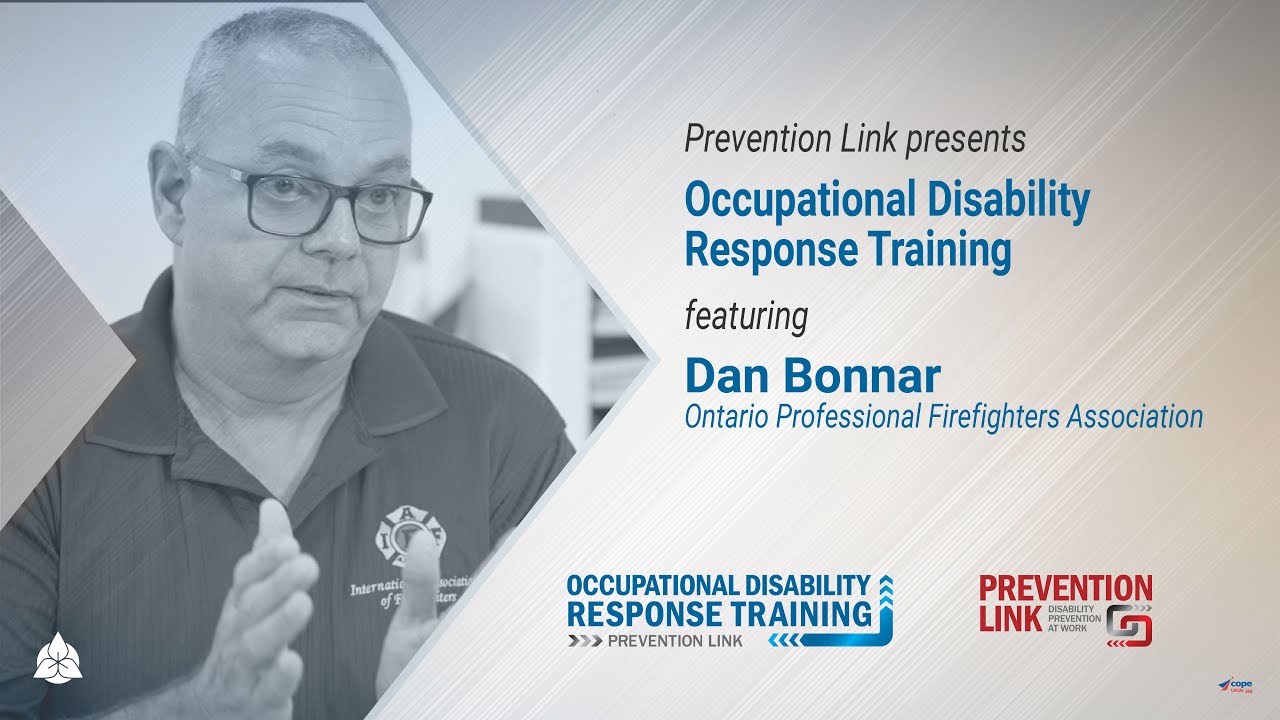Prevention Link instructor: Dan Bonnar - YouTube