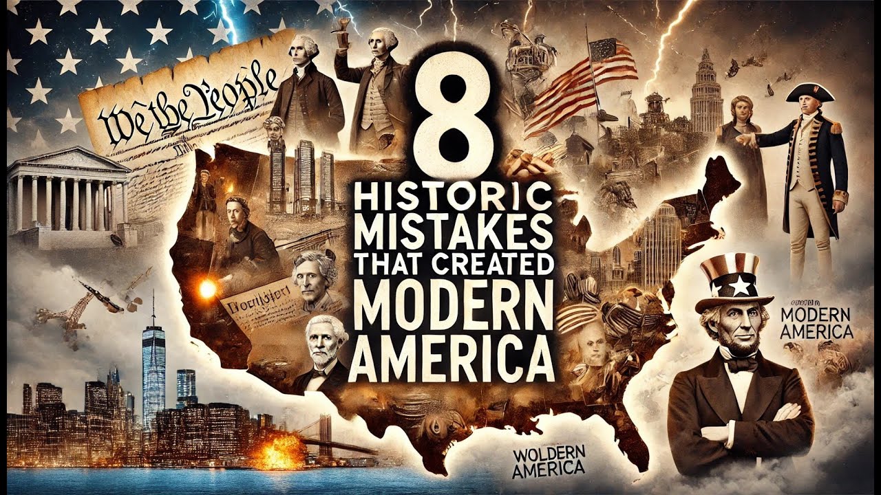 8 Historic Mistakes That Created Modern America - YouTube
