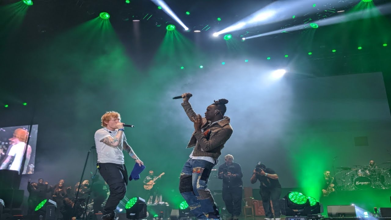 Fireboy DML & Ed Sheeran - Peru live Performance shuts down London ...