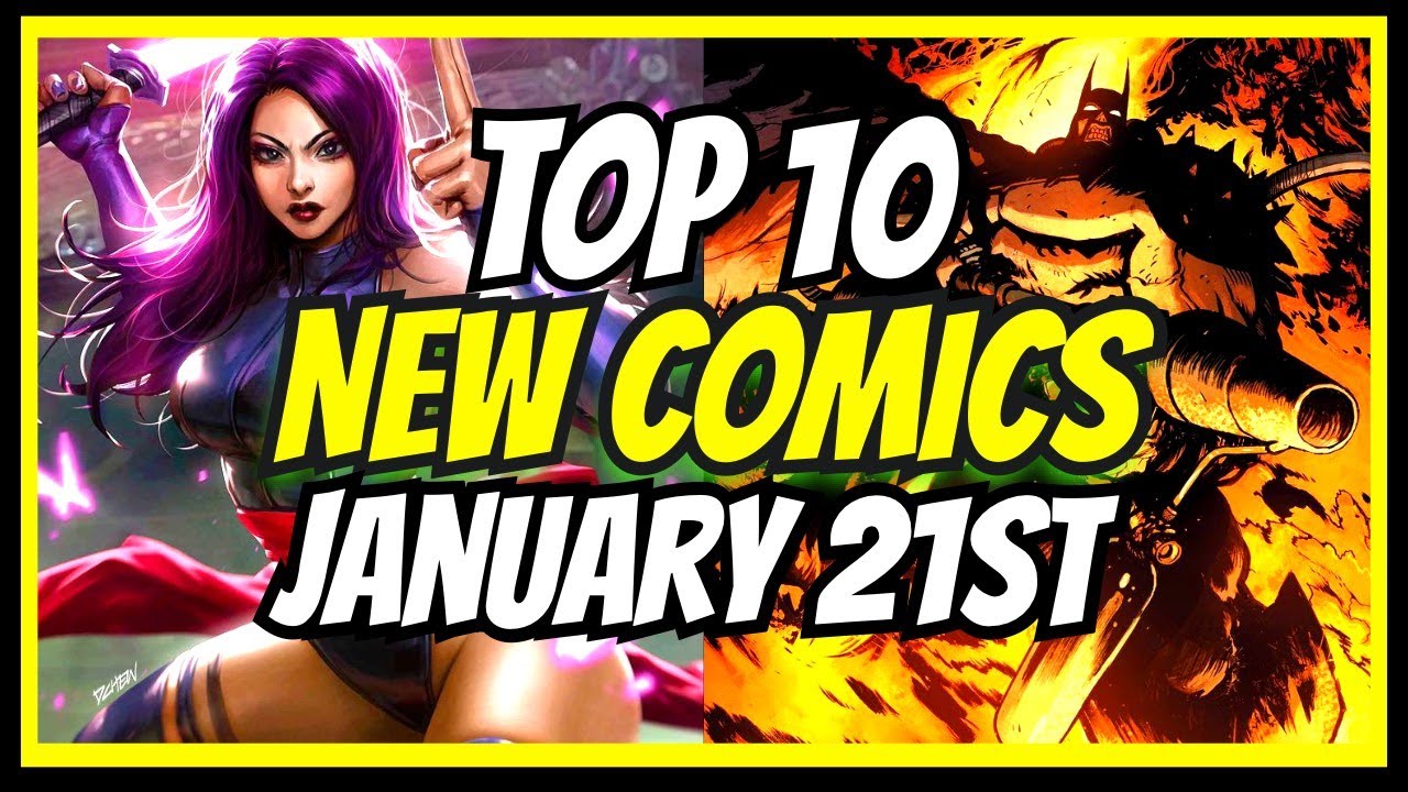 Top 10 New Comics This Week 🔥 NCBD Week 3 2026 - YouTube