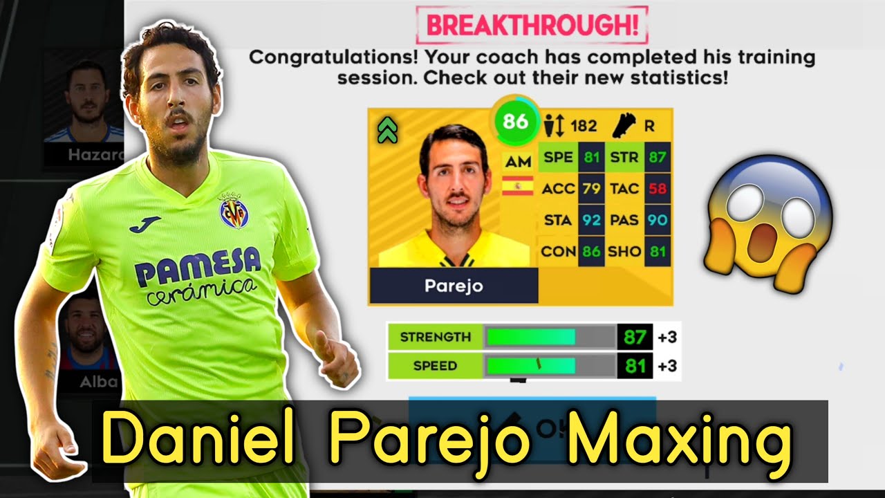 Daniel Parejo Max Upgrade In DLS 22 😍⚽🔥 - YouTube