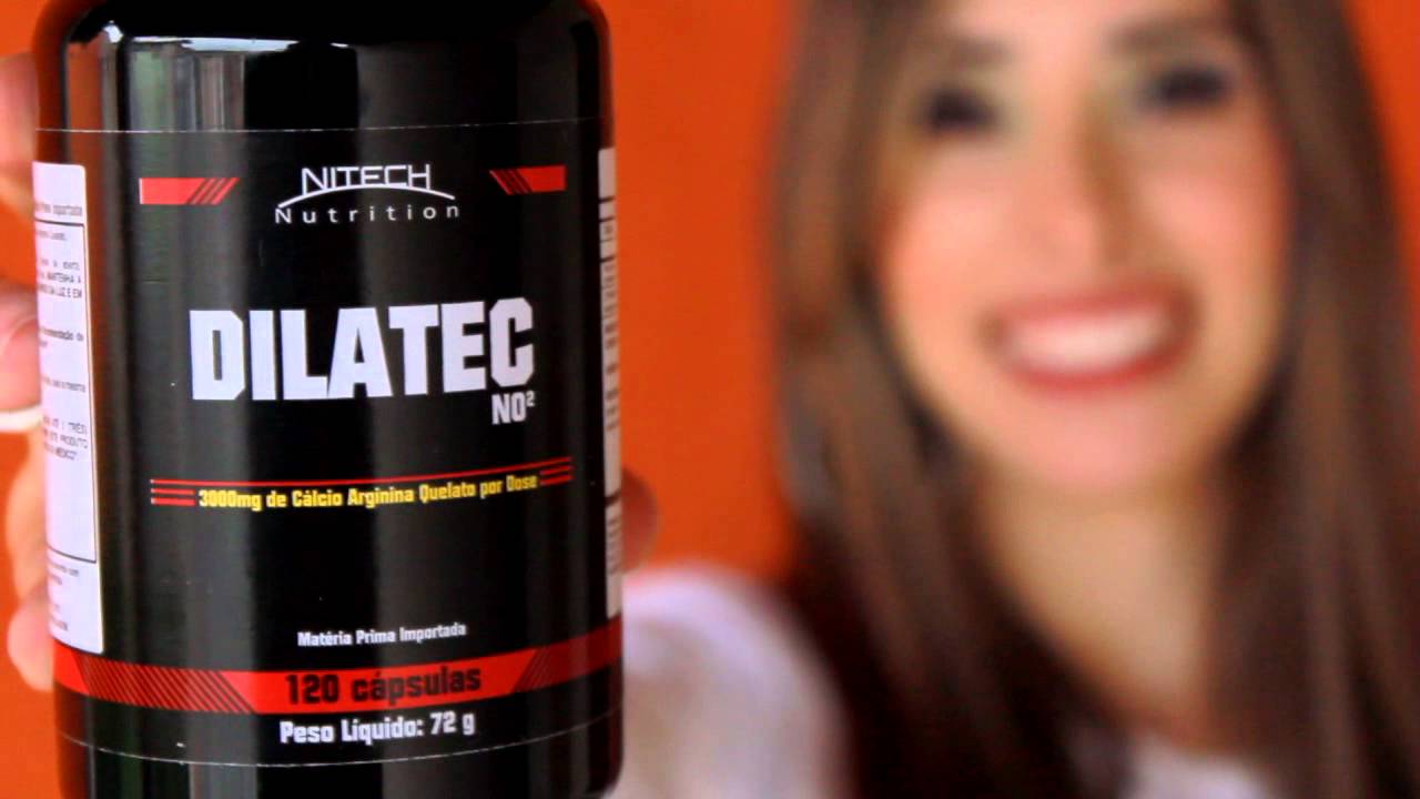 Dilatec NO2 - Vasodilatador - Nitech Nutrition - YouTube
