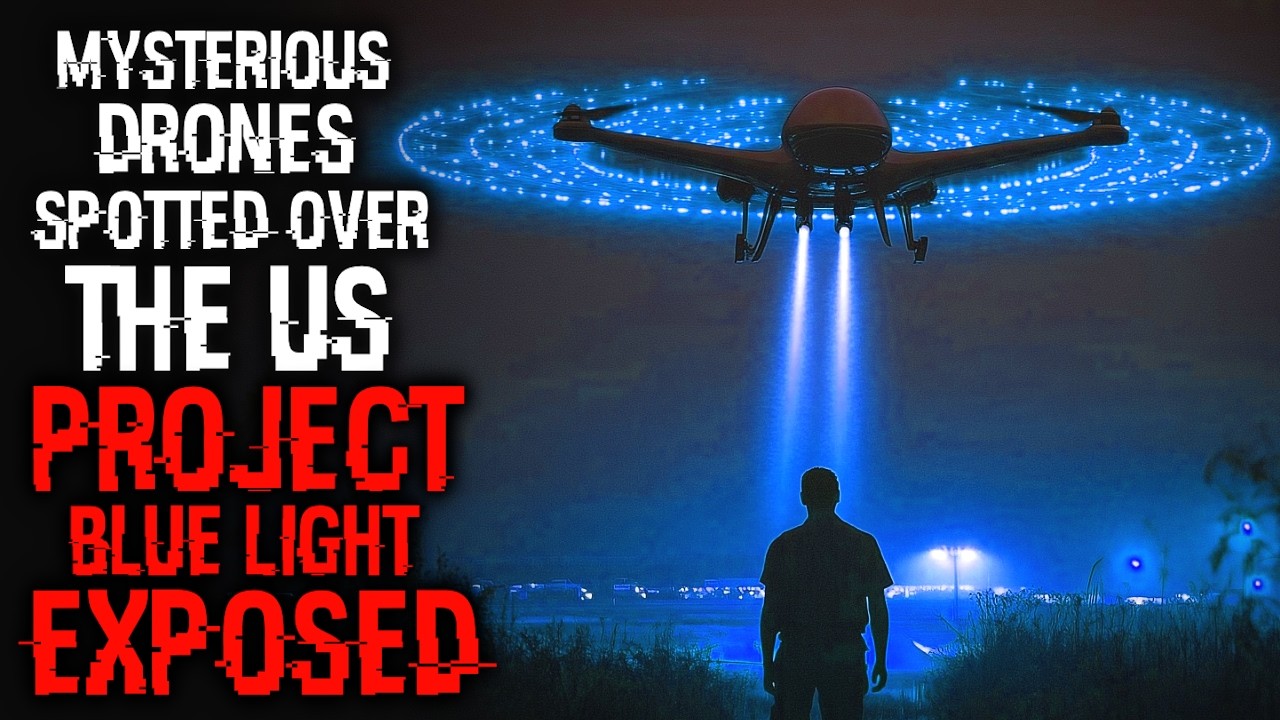 Mysterious Drones Spotted Over The US. Project Blue Beam EXPOSED | Sci ...