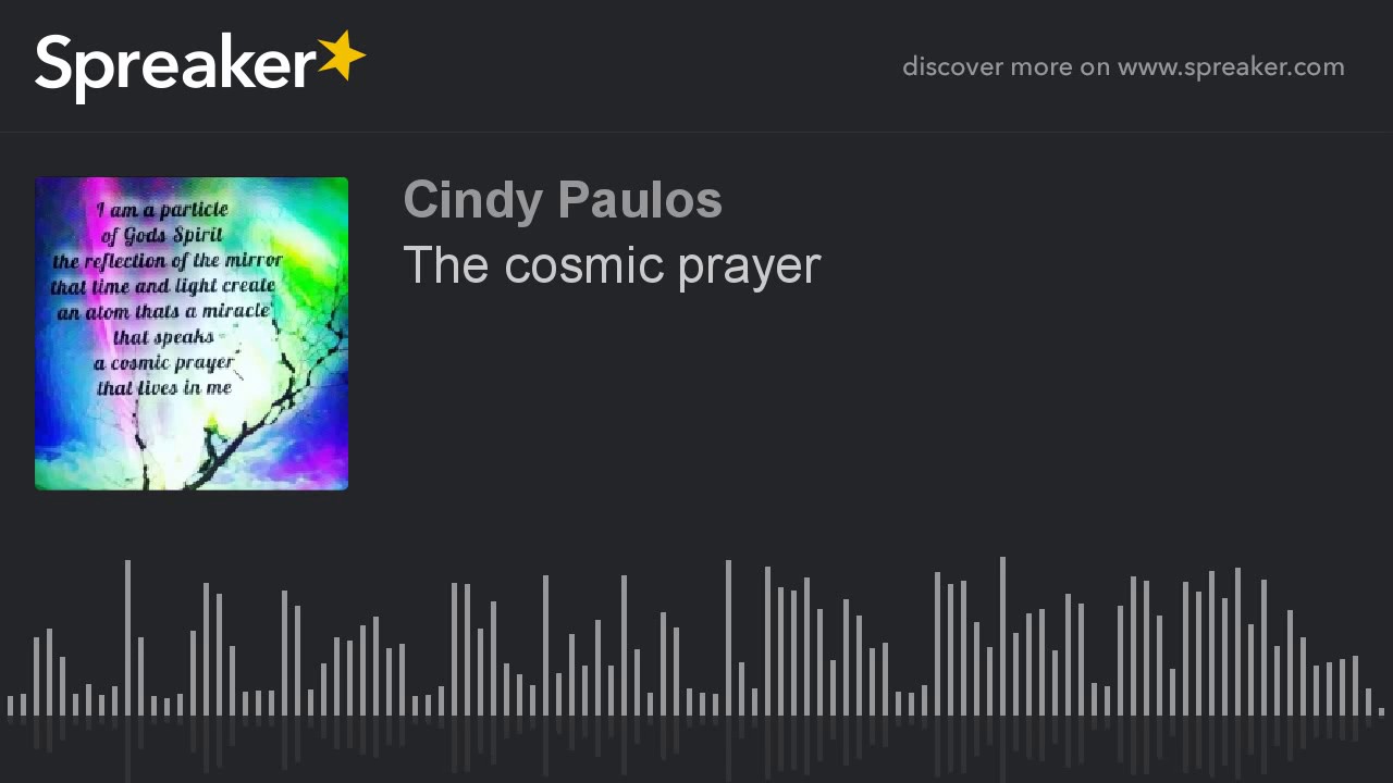 The cosmic prayer - YouTube