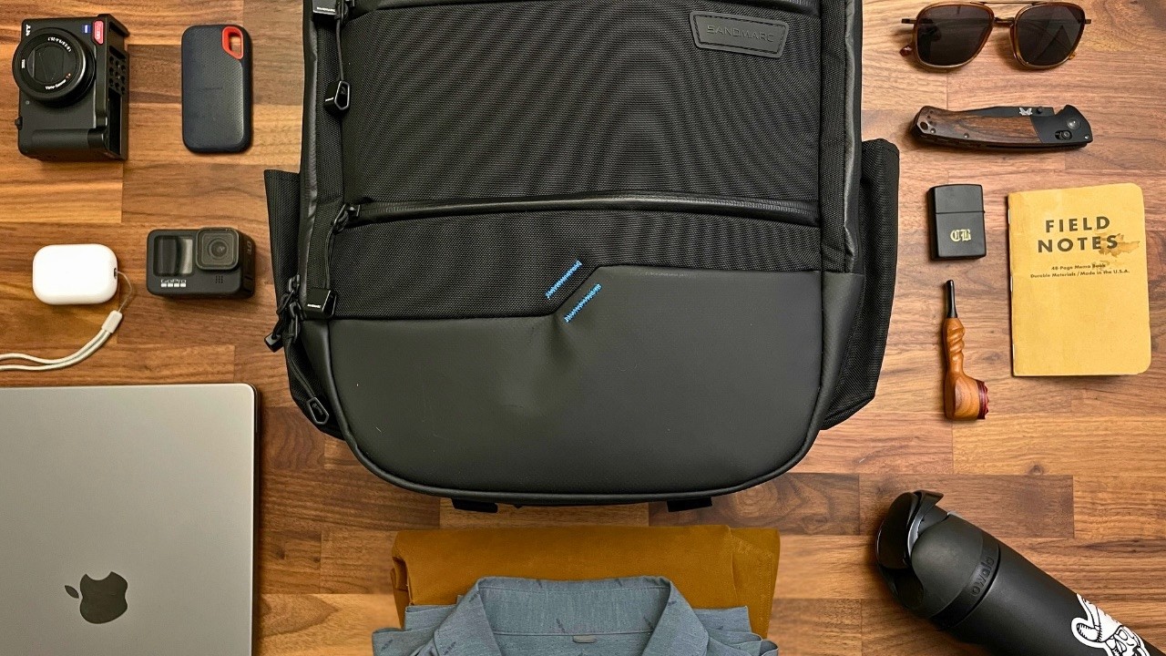 MUST-HAVE Travel Backpack For Creators | Massive SANDMARC Review - YouTube