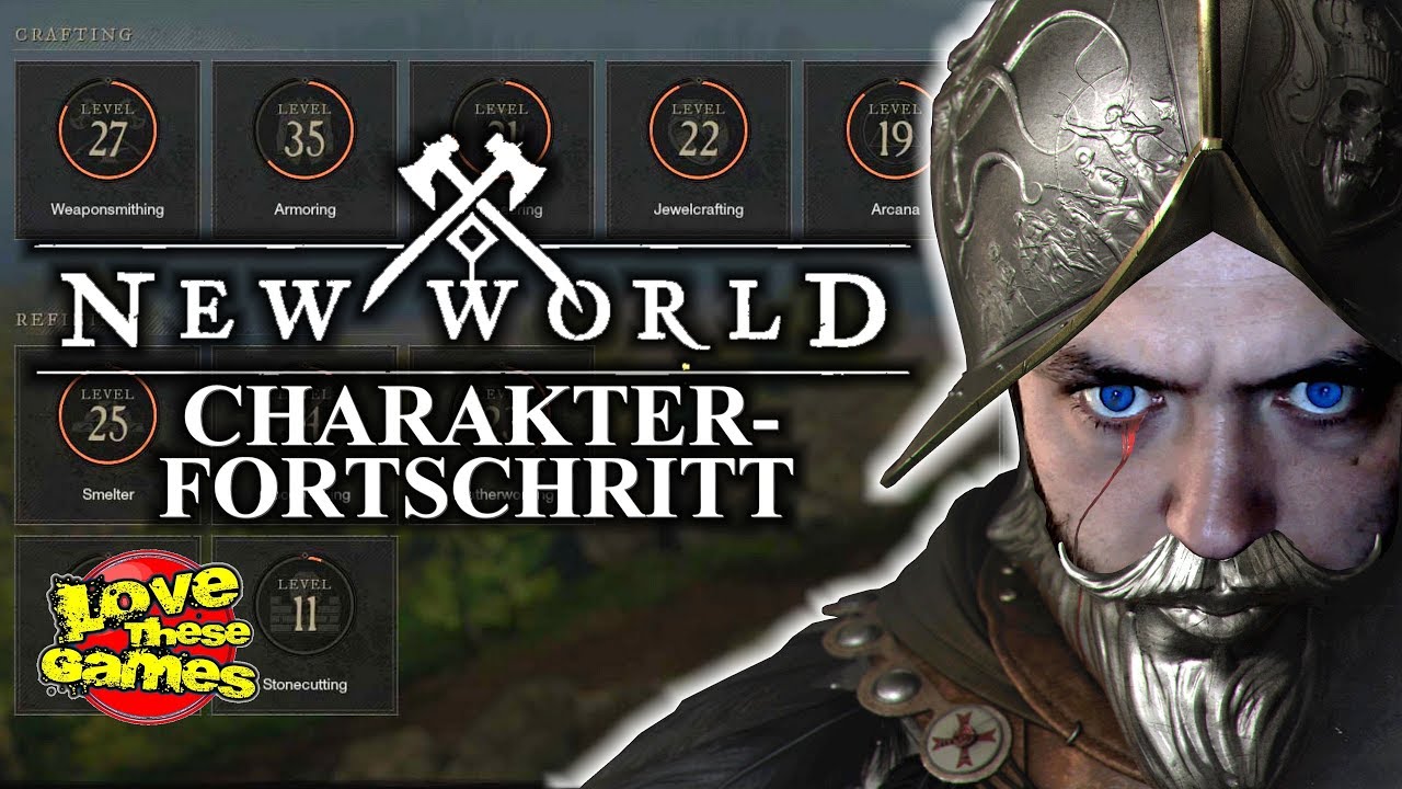 ⚔️ NEW WORLD ⚔️ - Berufe in New World !! - Charakterfortschritt erklärt ...