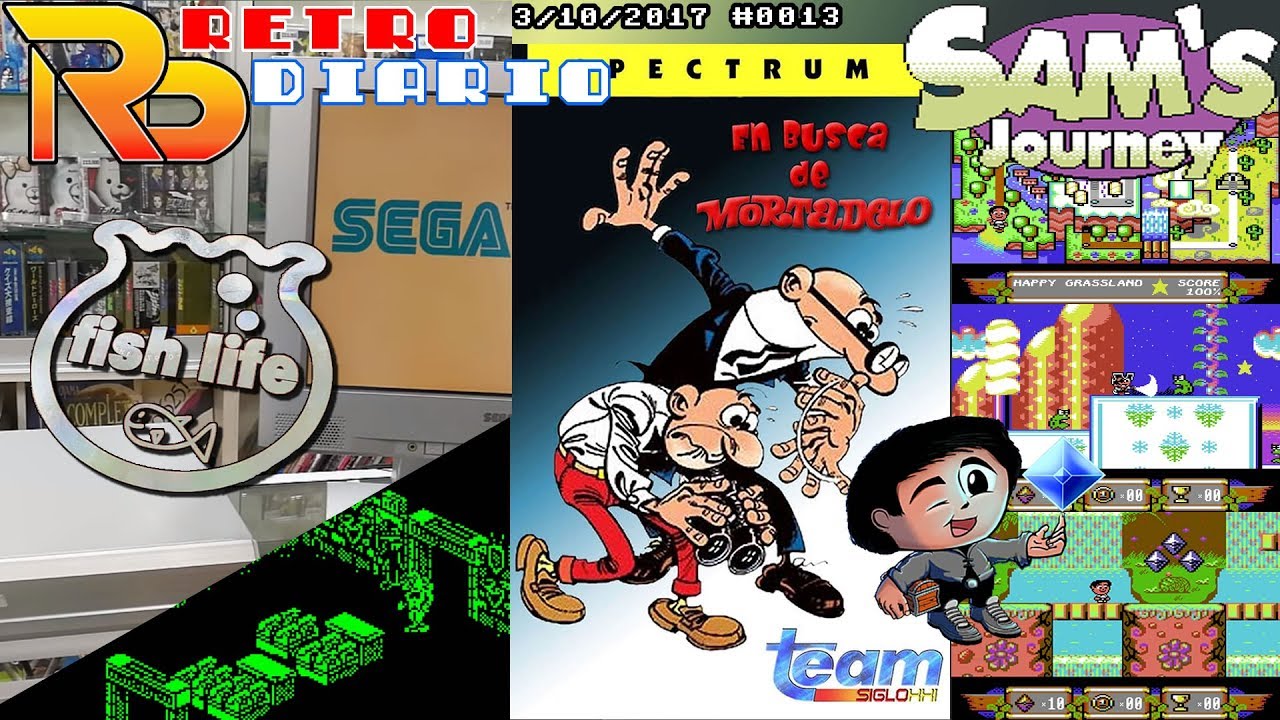 RetroDiario Noticias Retro (02/10/2017) #0013 - Sega Fish Life, En ...