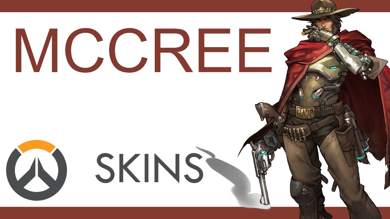 Overwatch All Mccree Skins Preview Youtube