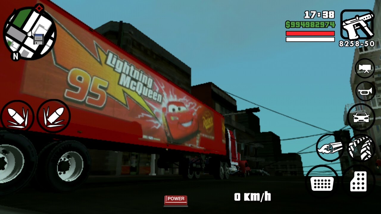GTA San Andreas Mobile: How To Install Mack from Pixar's Cars into the ...