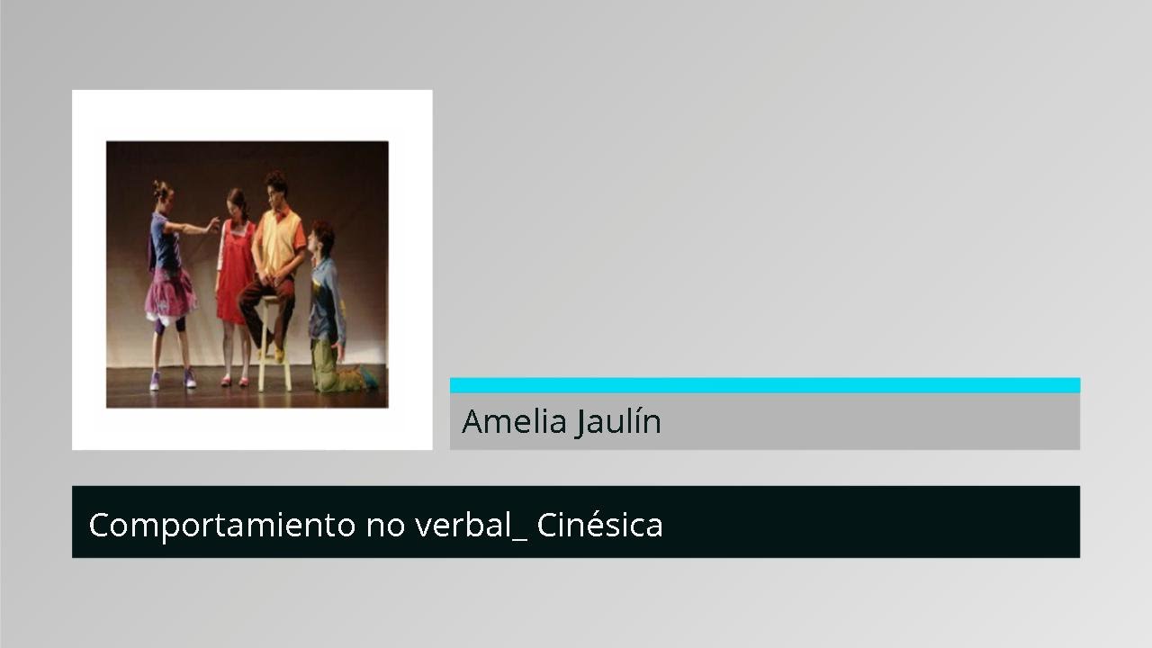 Comportamiento no verbal Cinésica - YouTube