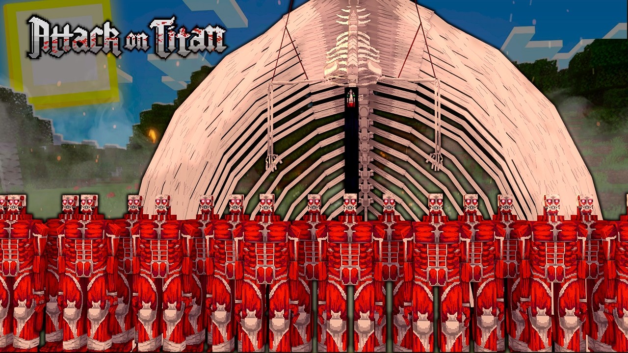 CONHEÇA A NOVA ADDON DE ATACK ON TITAN (Block Titans) PARA O MINECRAFT ...