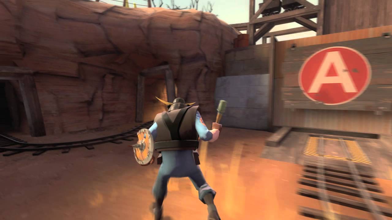 TF2 - Demoman Fail Charge - YouTube