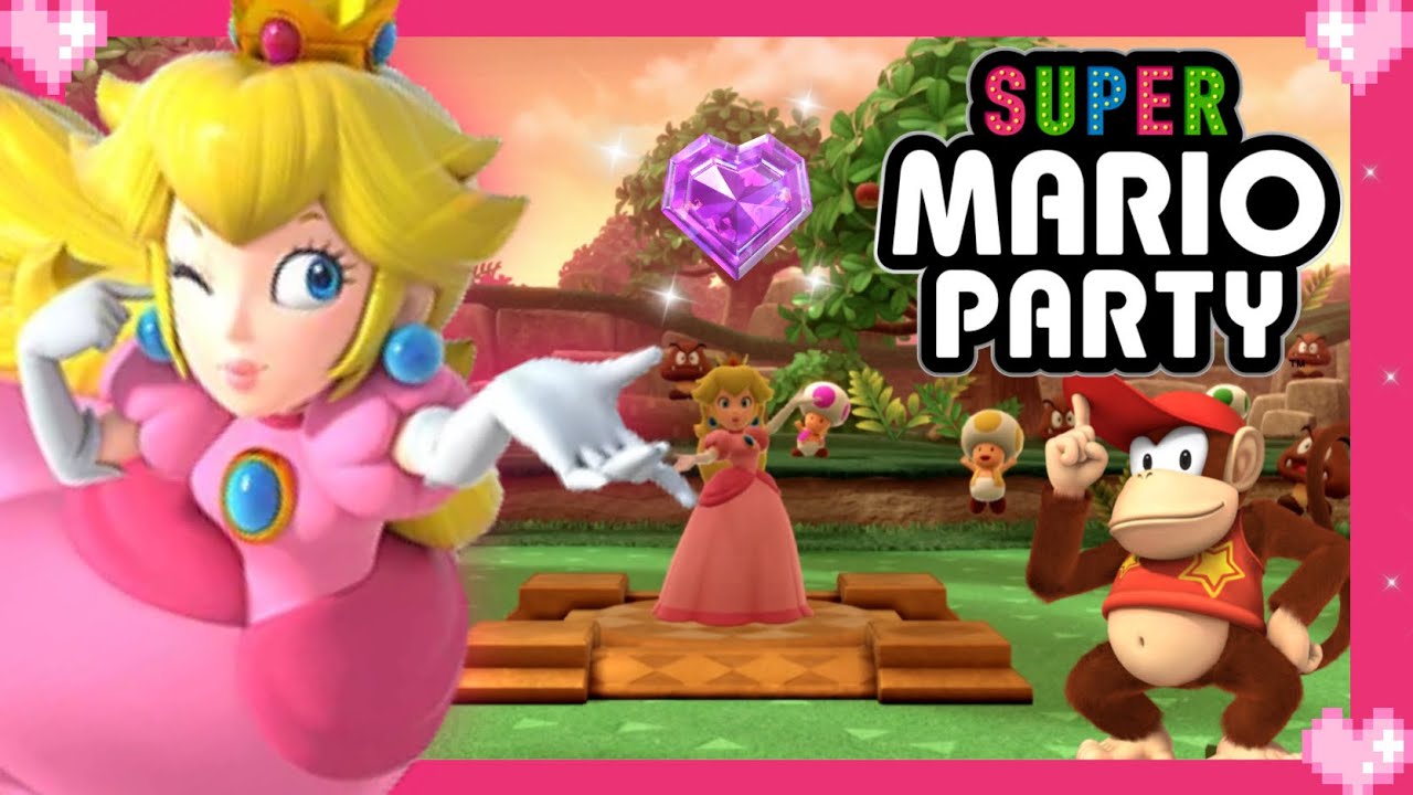 💗 Super Mario Party (Challenge Road / Chestnut Forest) Gem of Passion ...