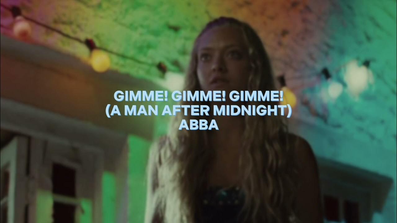 gimme! gimme! gimme! (a man after midnight) [abba] — edit audio - YouTube