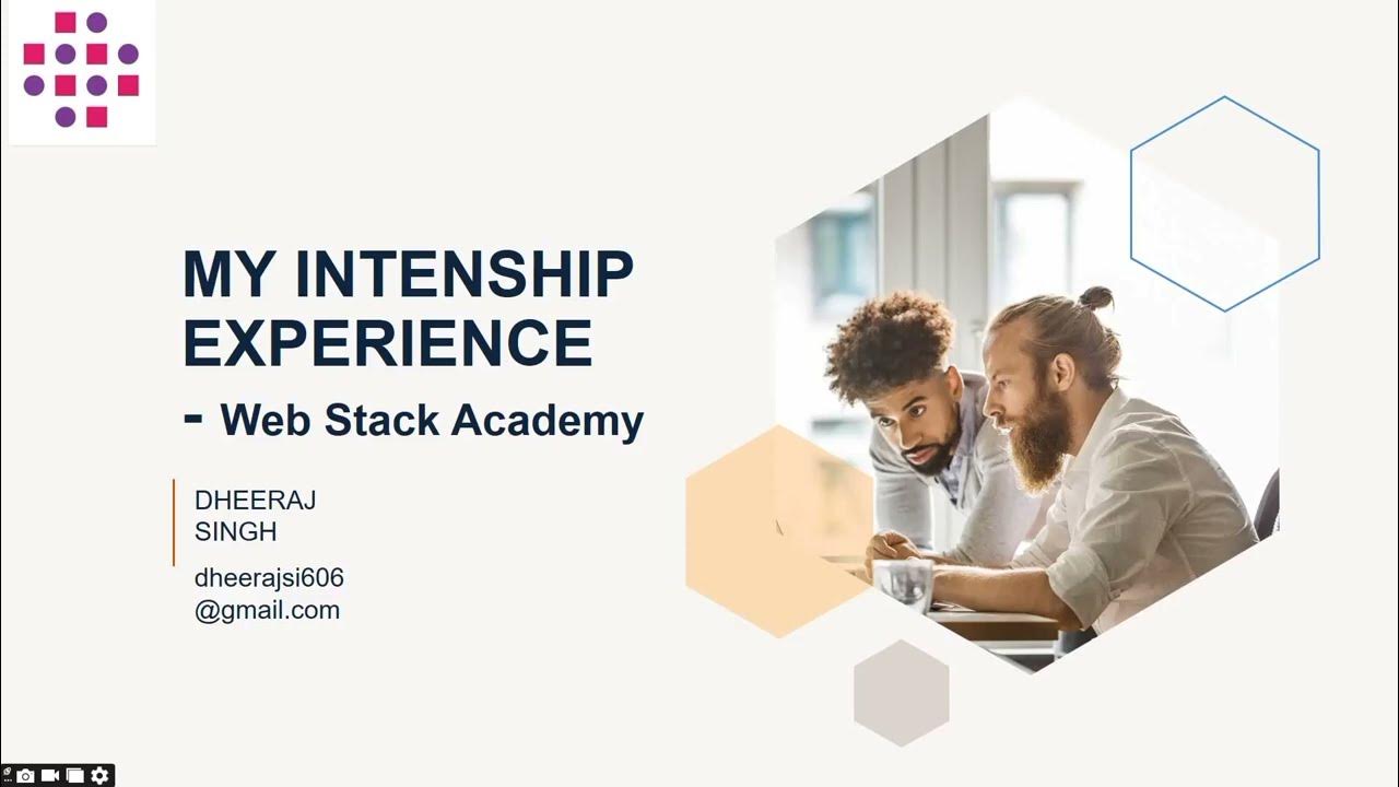 Internship experience @WebStackAcademy - YouTube