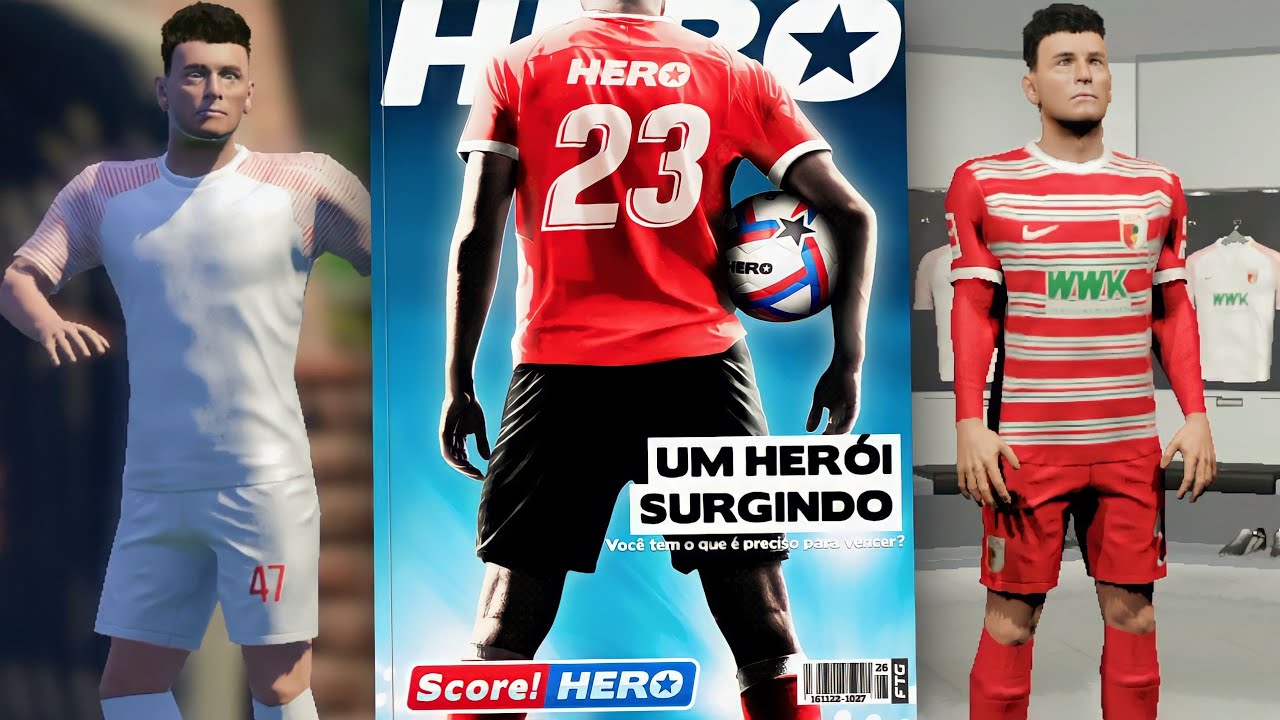 LANÇOU! SCORE HERO 2023 COM NOVAS EQUIPES E UNIFORMES DA TEMPORADA 2022 ...