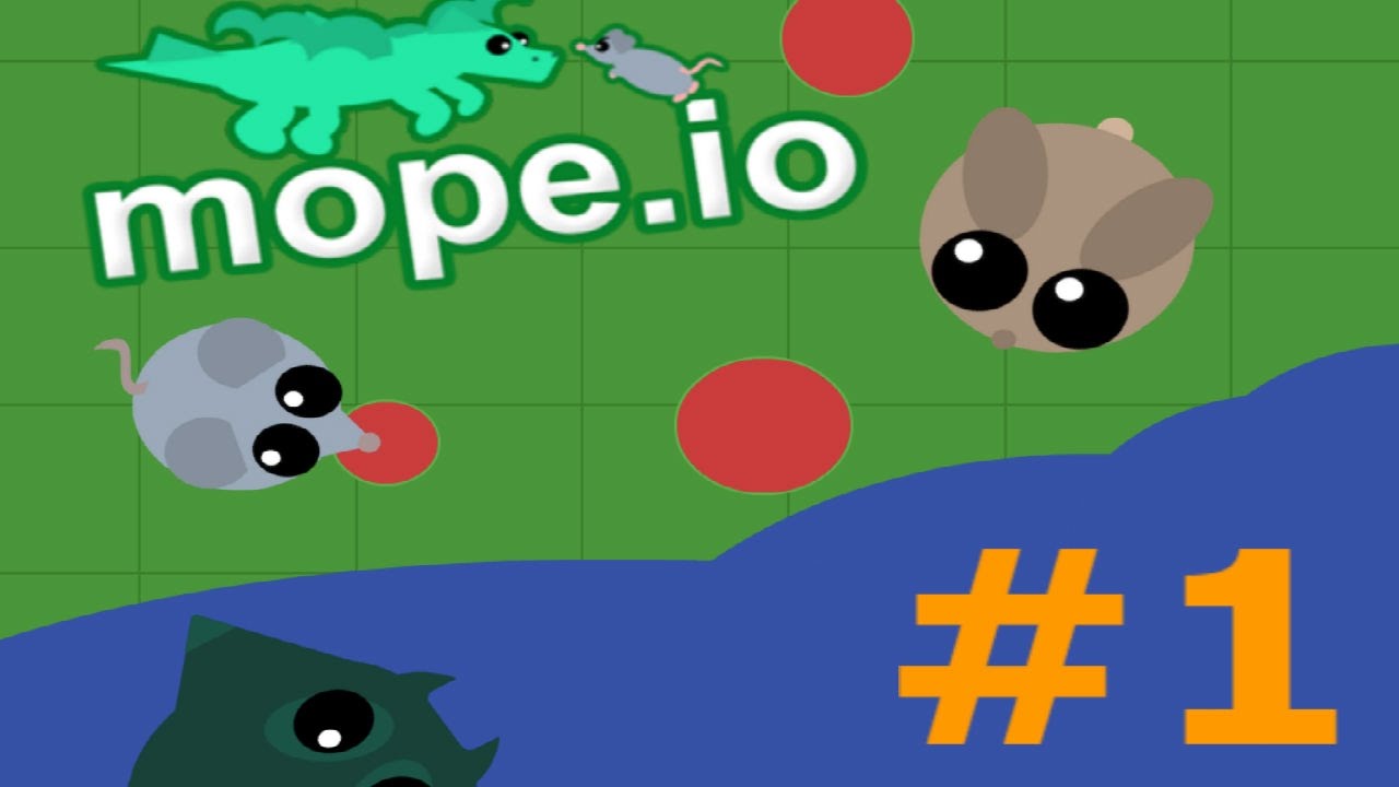 Climbing The Food Chain | Mope.io (Part 1) - YouTube