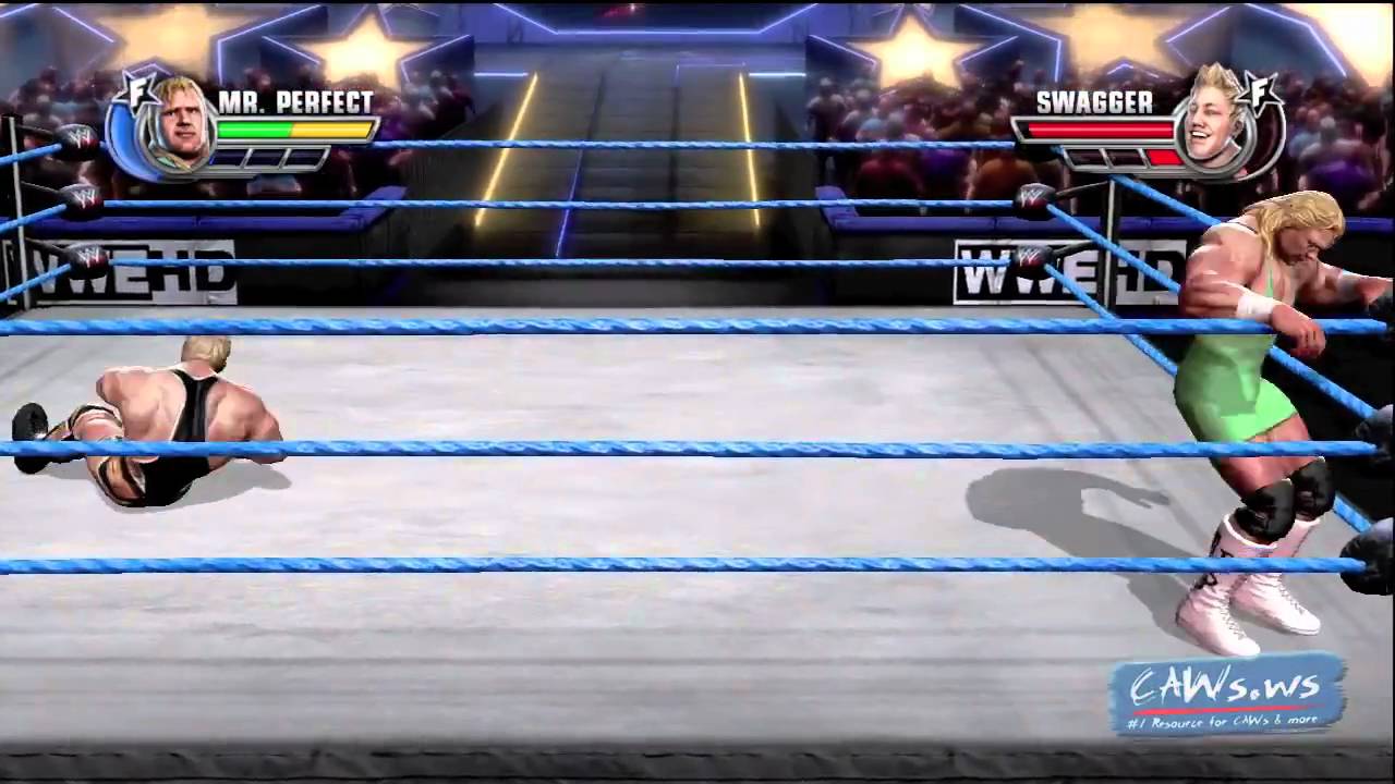 WWE ALL STARS Mr Perfect Entrance and Gameplay Video - YouTube