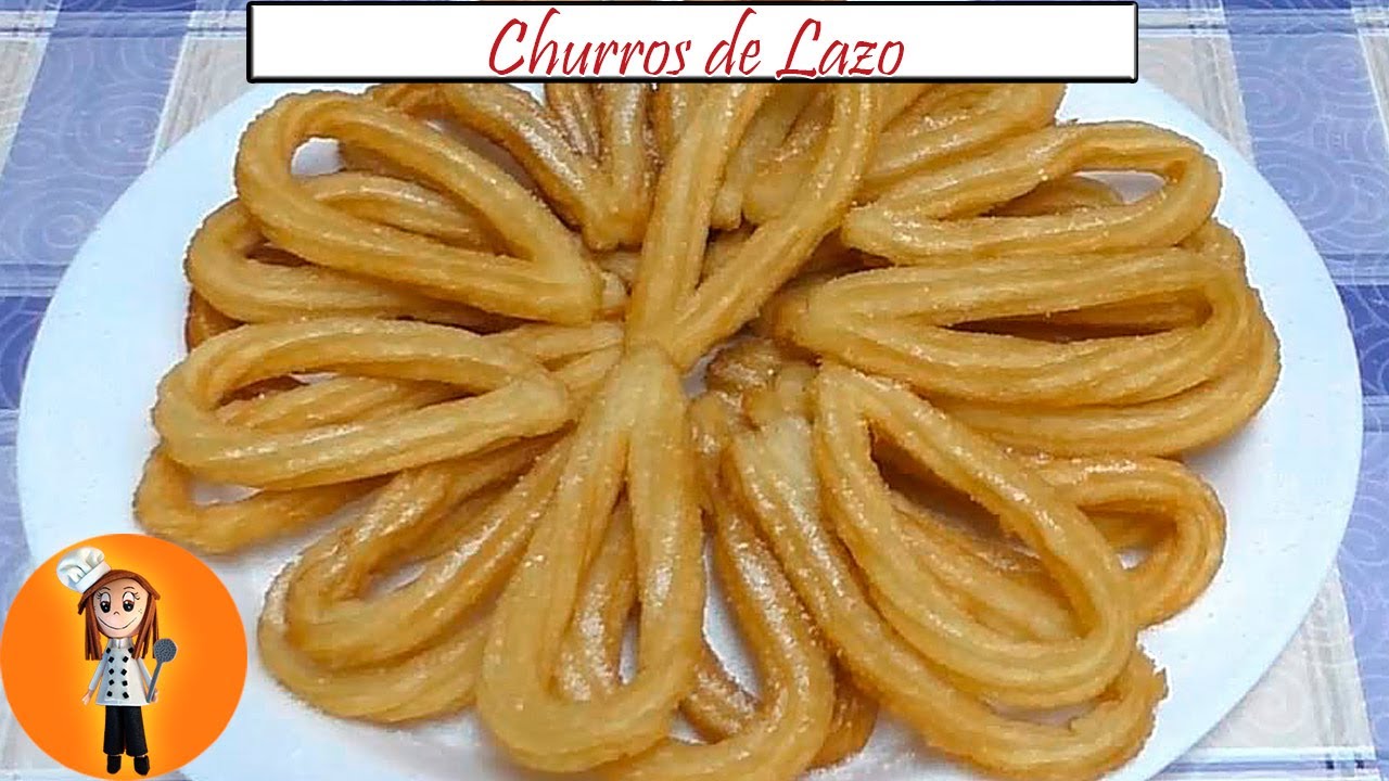 Churros de Lazo | Receta de Cocina en Familia - YouTube