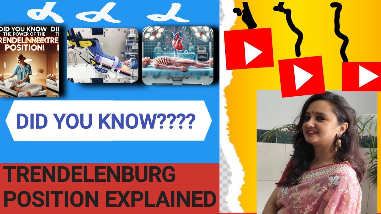 Trendelenburg position uses - YouTube