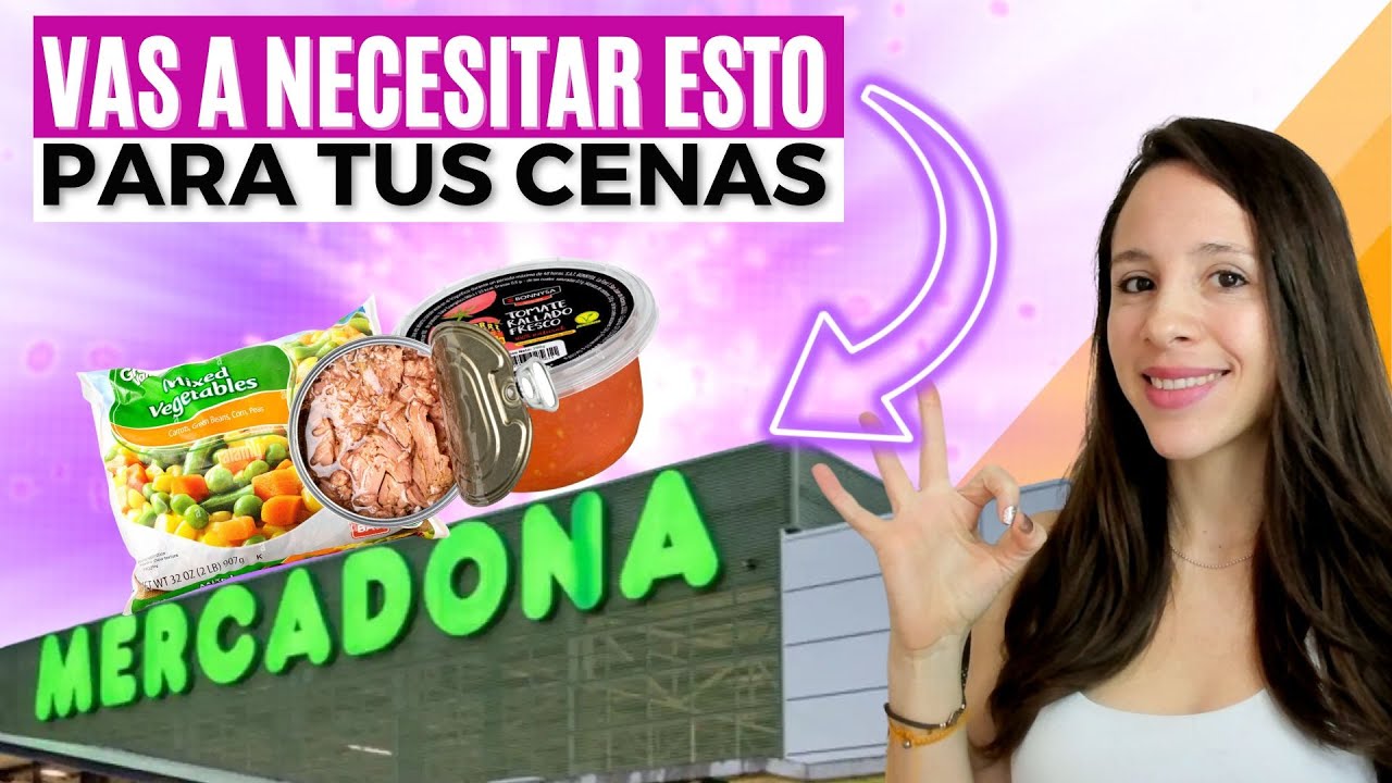 5 productos básicos del supermercado para CENAS SALUDABLES (cocina ...