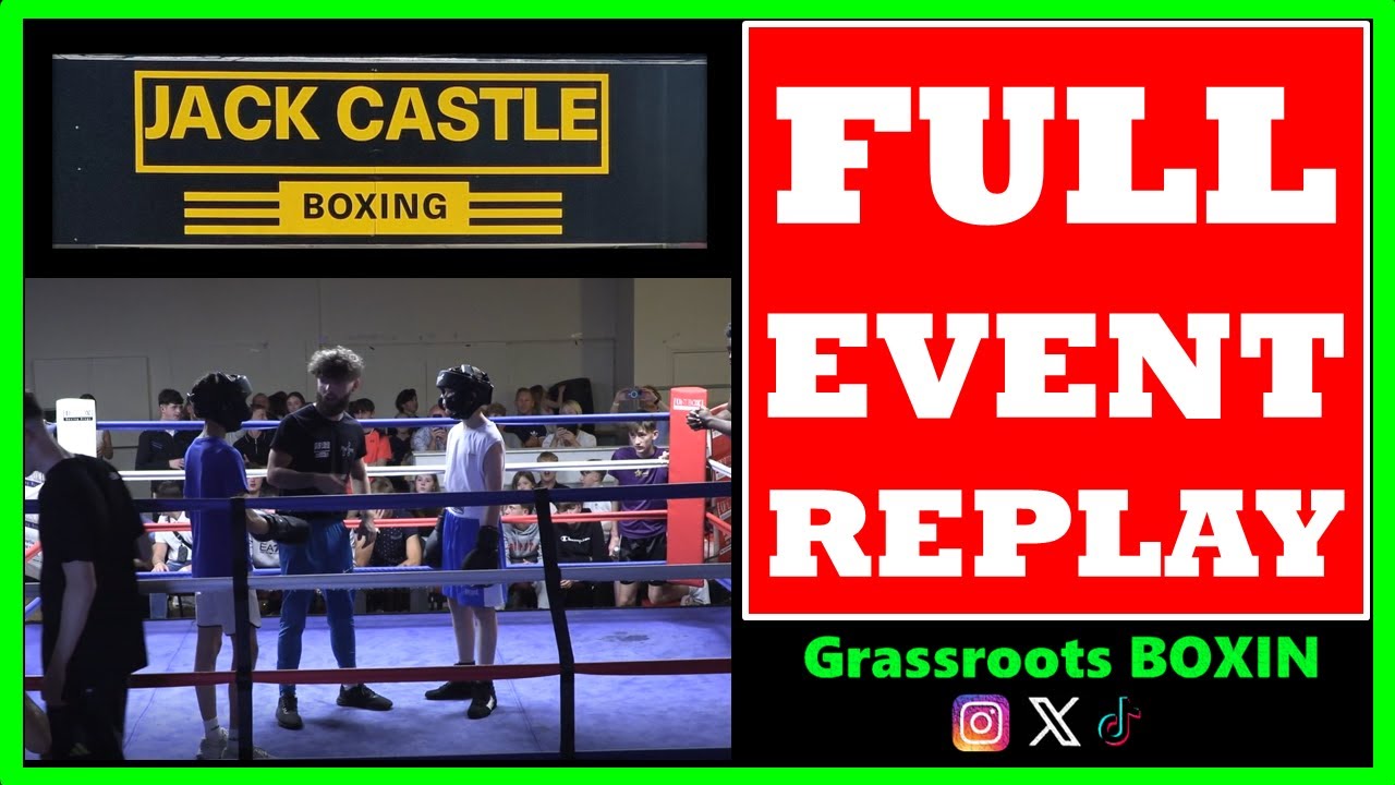 Jack Castle / Petersfield Amateur Boxing Event - Full Event Replay - YouTube